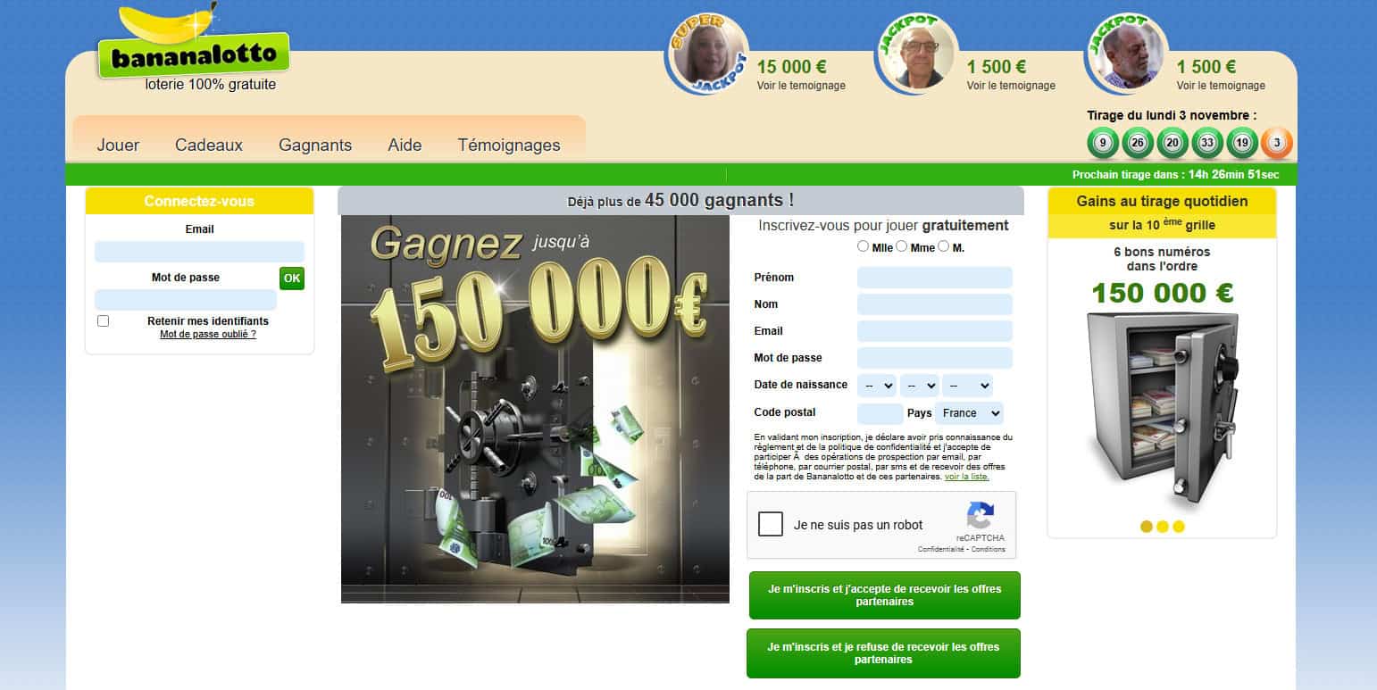 Bananalotto : gratuit, fun… et fiable ? Le grand guide | Mobigaming.fr